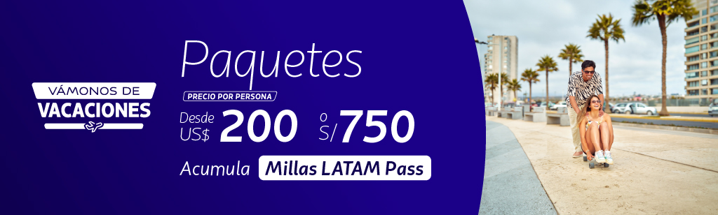 Vuelos LATAM | Pasajes baratos | LATAM Airlines Perú
